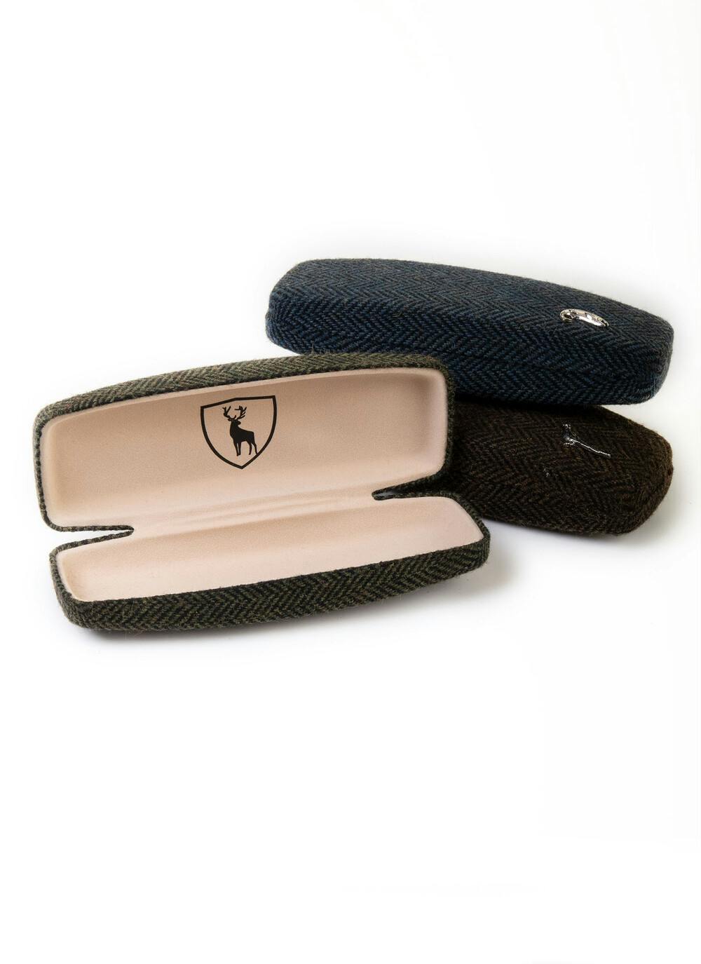 Male PG FIELD Tweed Glasses Case | EWM | EWM